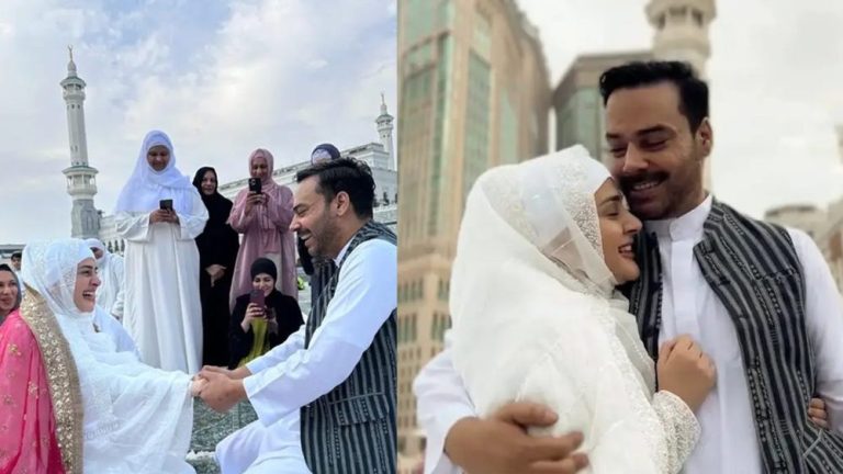 Exclusive Footage of Kubra Khan and Gohar Rasheed’s Nikah in Makkah ...