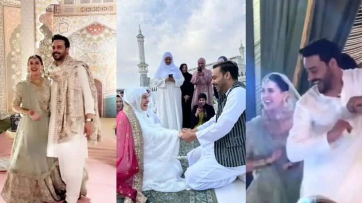 Kubra and Gohar Face Backlash for Dancing at Wedding Festivities After Their Nikkah in Makkah ...
