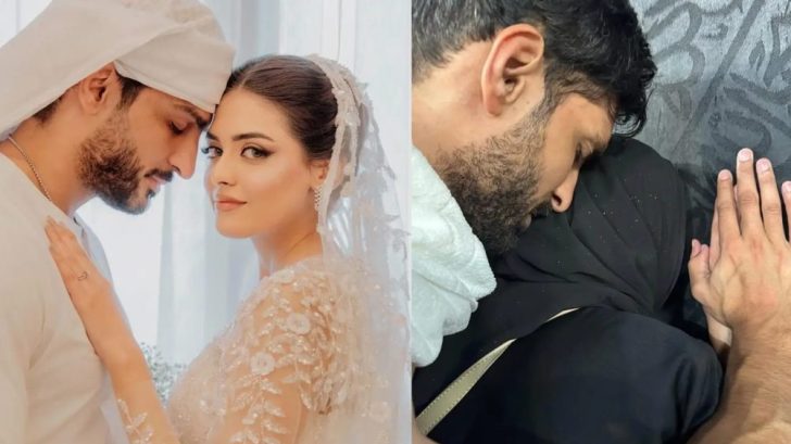 Omer Shahzad & Shanzay Lodhi Tie the Knot – Nikkah Ceremony in Madinah ...